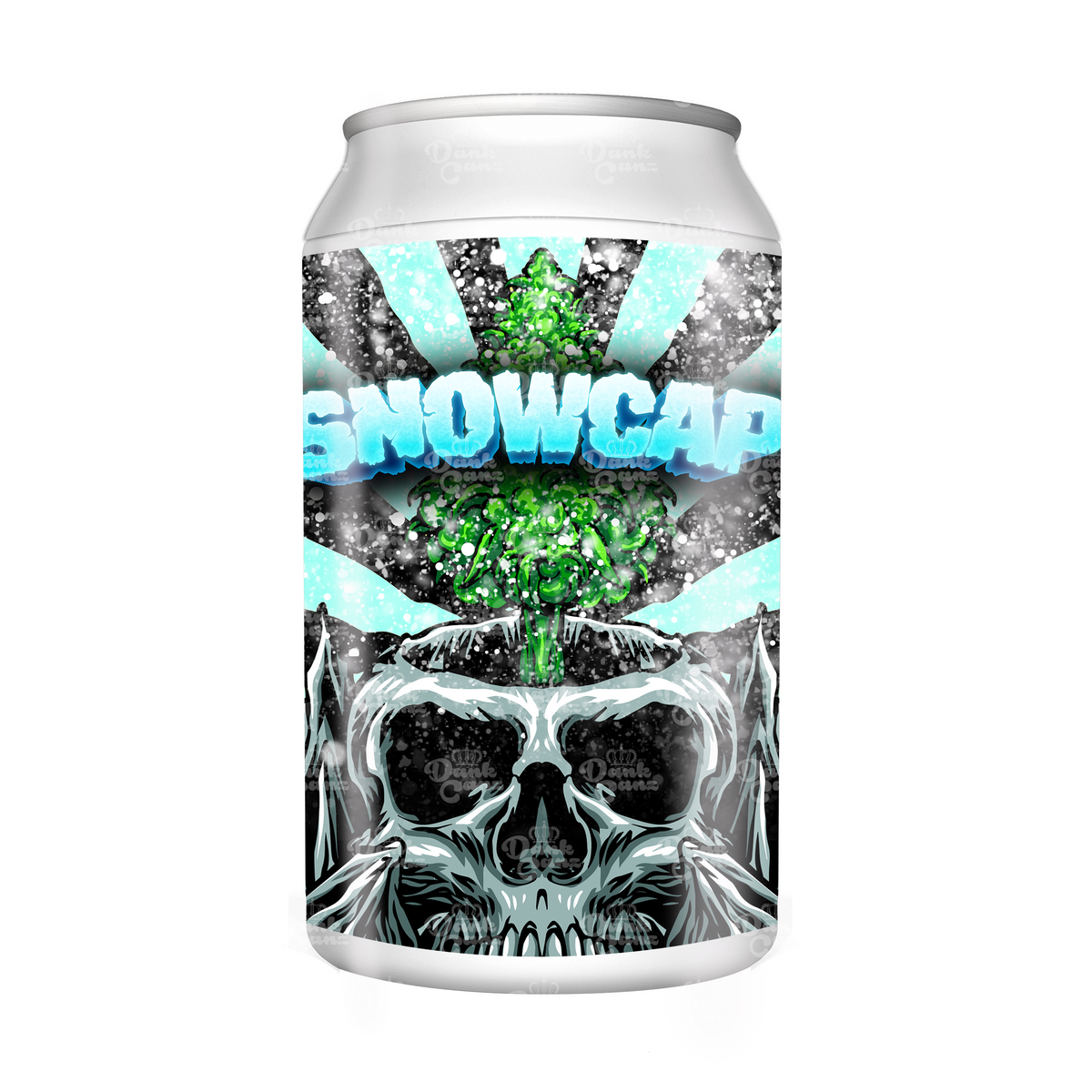 Snowcap 3.5g Cali Style Plastic Soda Cans | Cali Packaging – DC Packaging