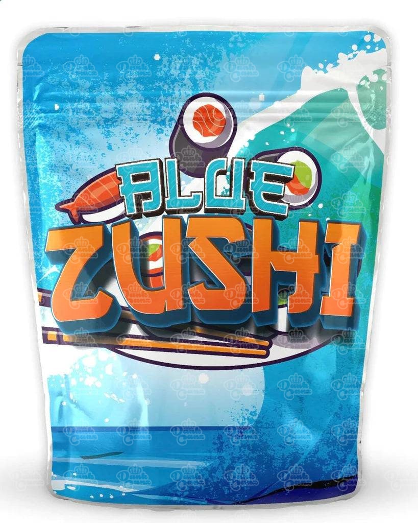 Blue Zushi Mylar Bags | Cali Packs | Empty Packaging Size – DC Packaging