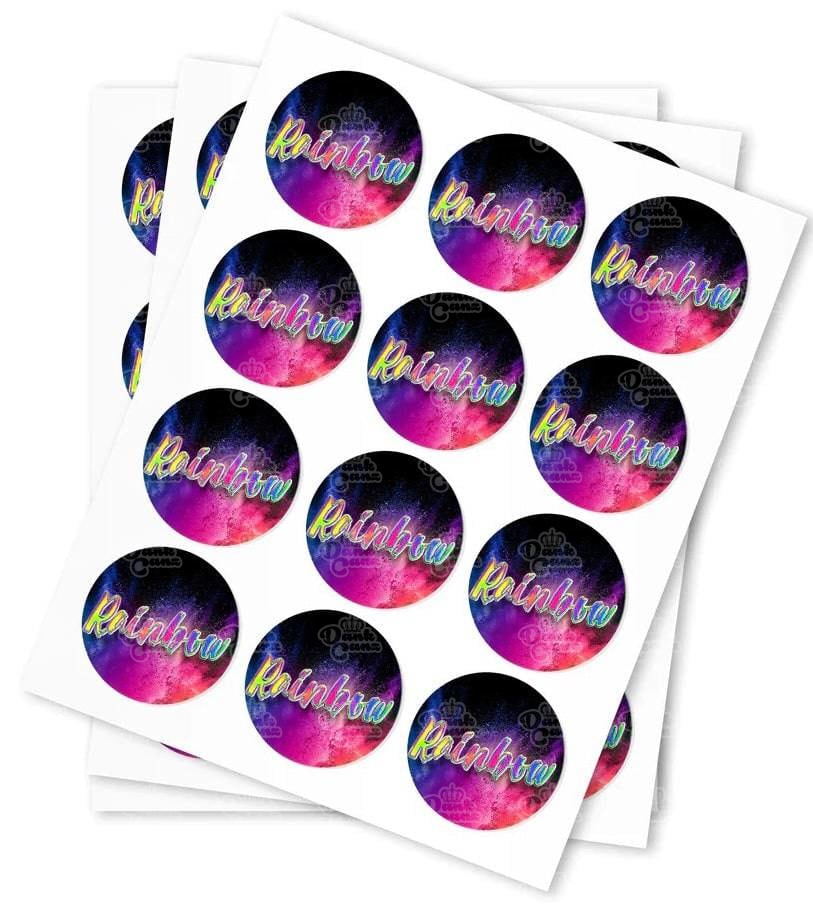 Rainbow Strain Stickers