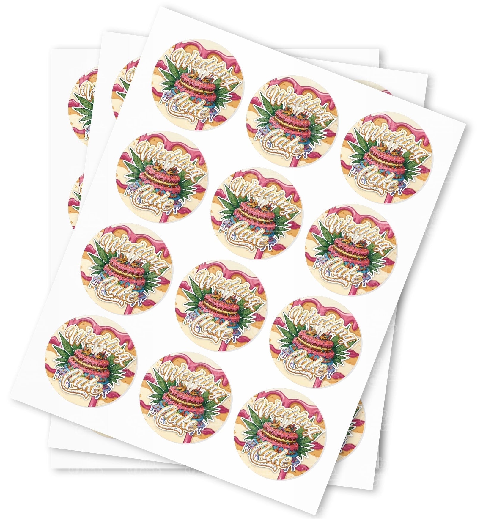 Wedding cake strain labels 60 photos - Vianawedding.com