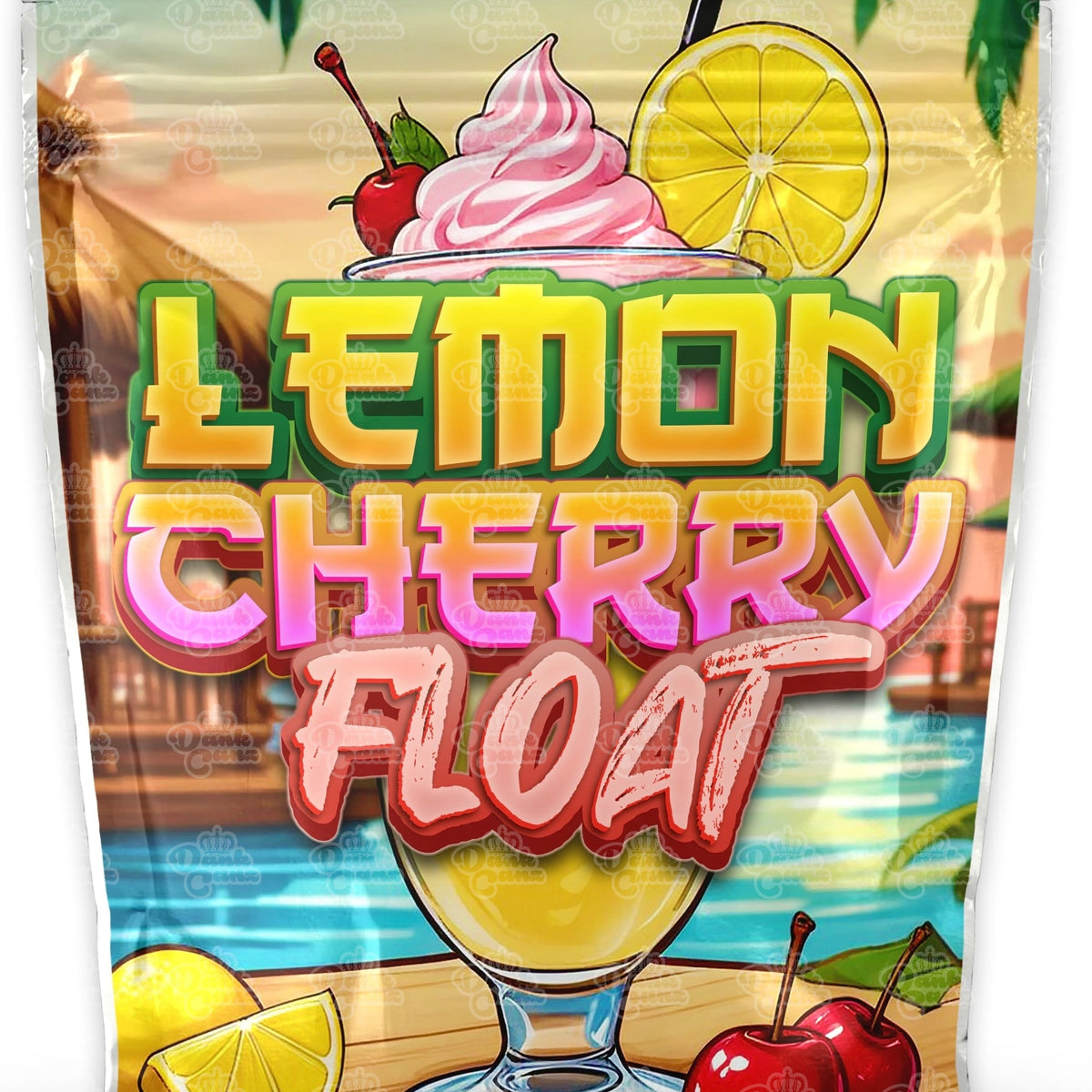 Lemon Cherry Float Mylar Bags | Cali Packs | Empty Packaging Size – DC ...