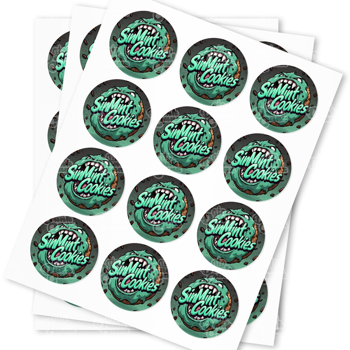 Sin Mint Cookies Stickers