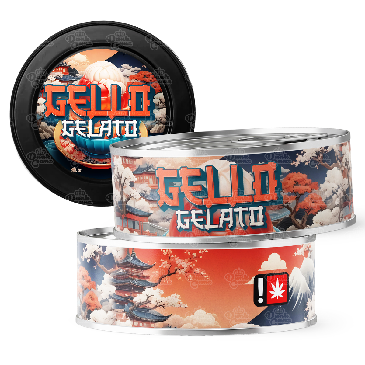 AK-47 3.5g Self Seal Tins - DC Packaging