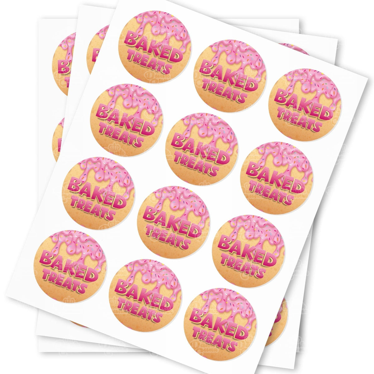 Baked Treats Strain Stickers | Premium Custom Stickers