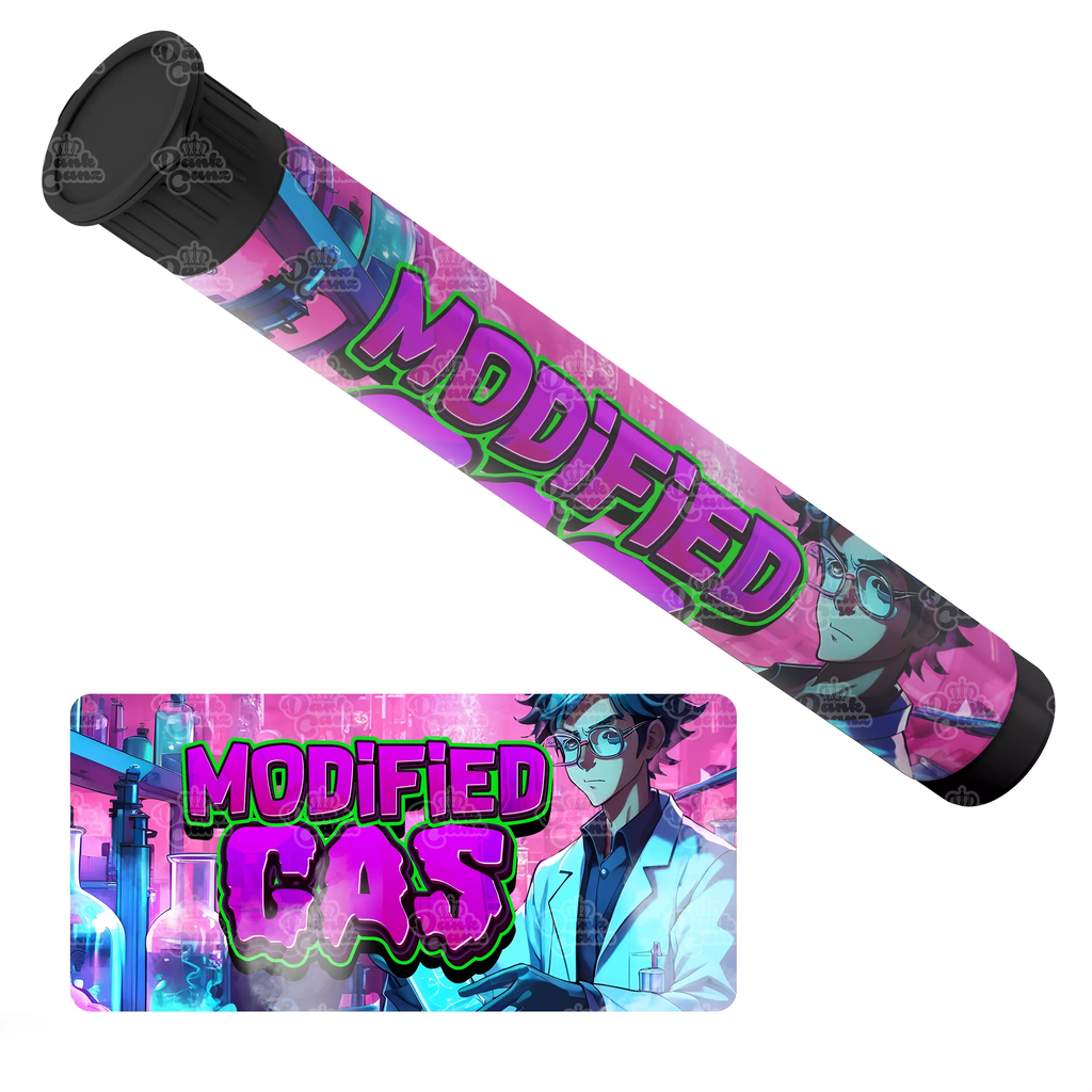 Modified Gas Pre Roll Tubes | Empty Doob Tubes | 115mm