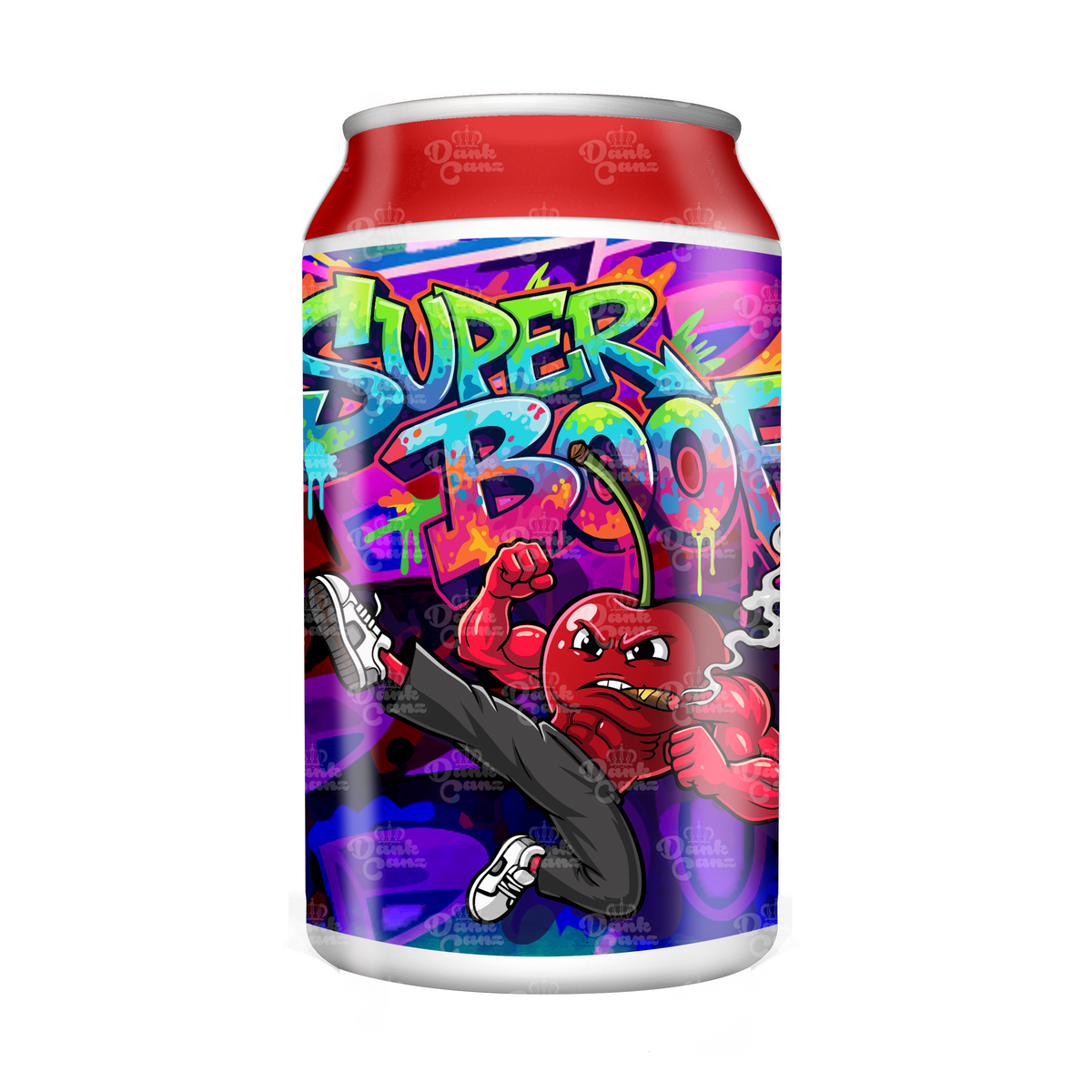Super Boof 3.5g Cali Style Plastic Soda Cans | Cali Packaging