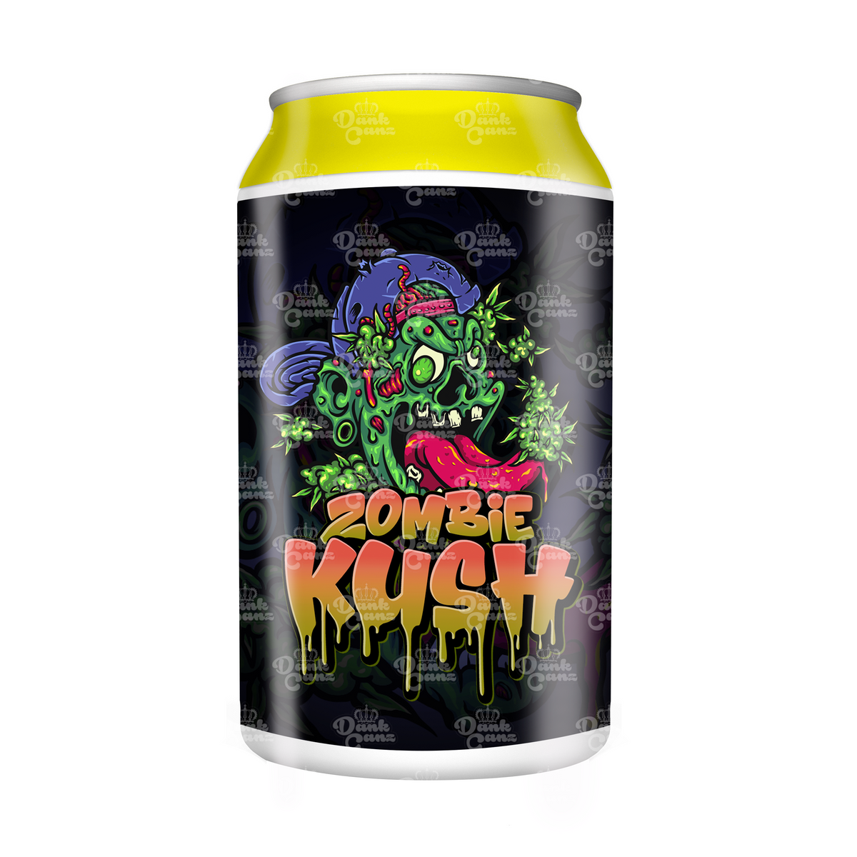 Zombie Kush 3.5g Cali Style Plastic Soda Cans | Cali Packaging – DC ...