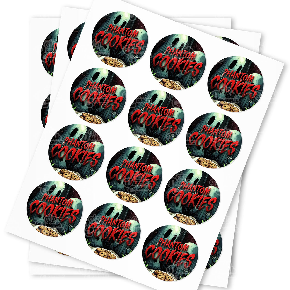 Phantom Cookies Strain Stickers | Strain Labels – DC Packaging