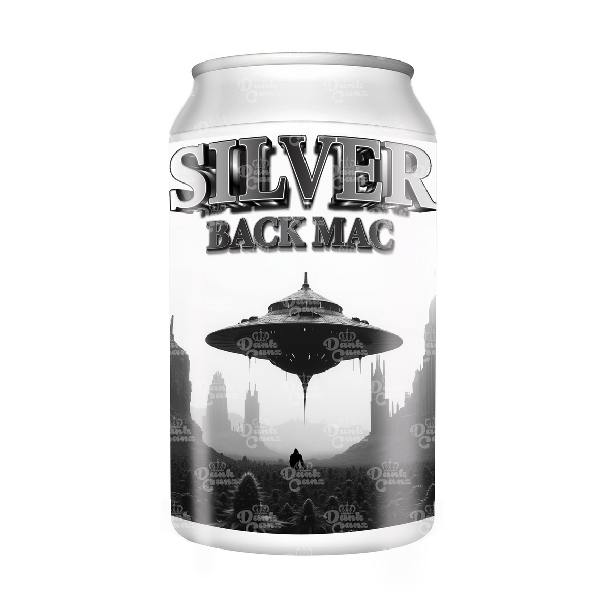Silver Back Mac 3.5g Cali Style Plastic Soda Cans | Cali Packaging – DC ...