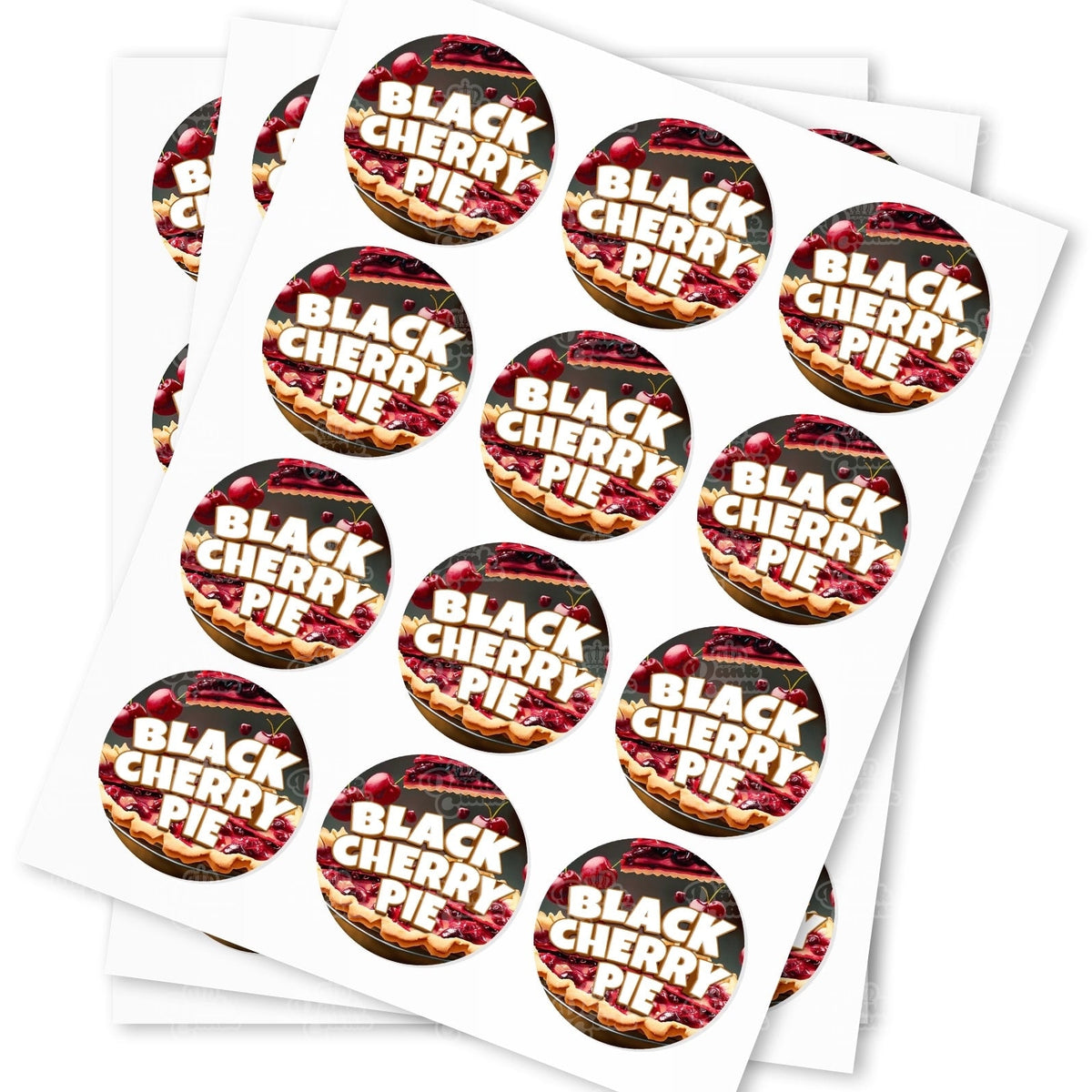 Black Cherry Pie Strain Stickers – DC Packaging