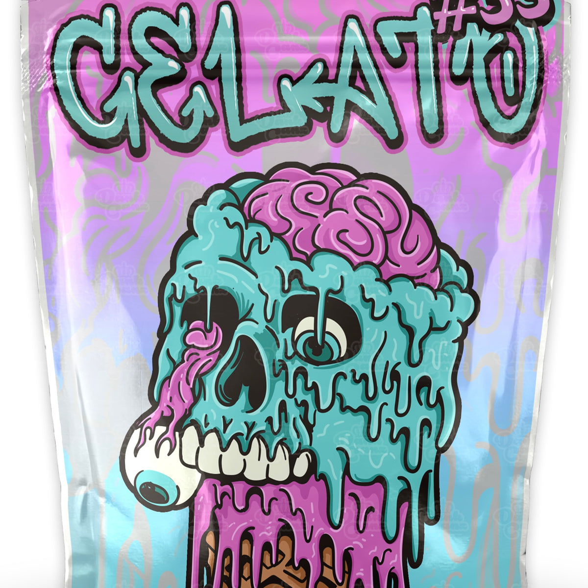 Gelato 33 Mylar Bags | cali packz | Empty Packaging Size