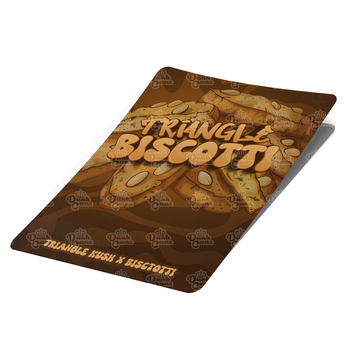Triangle Biscotti Mylar Bag Labels | Cali Labels | Strain Labels – DC ...