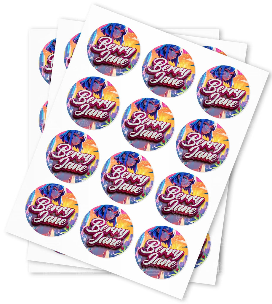 8 Ball Kush Stickers