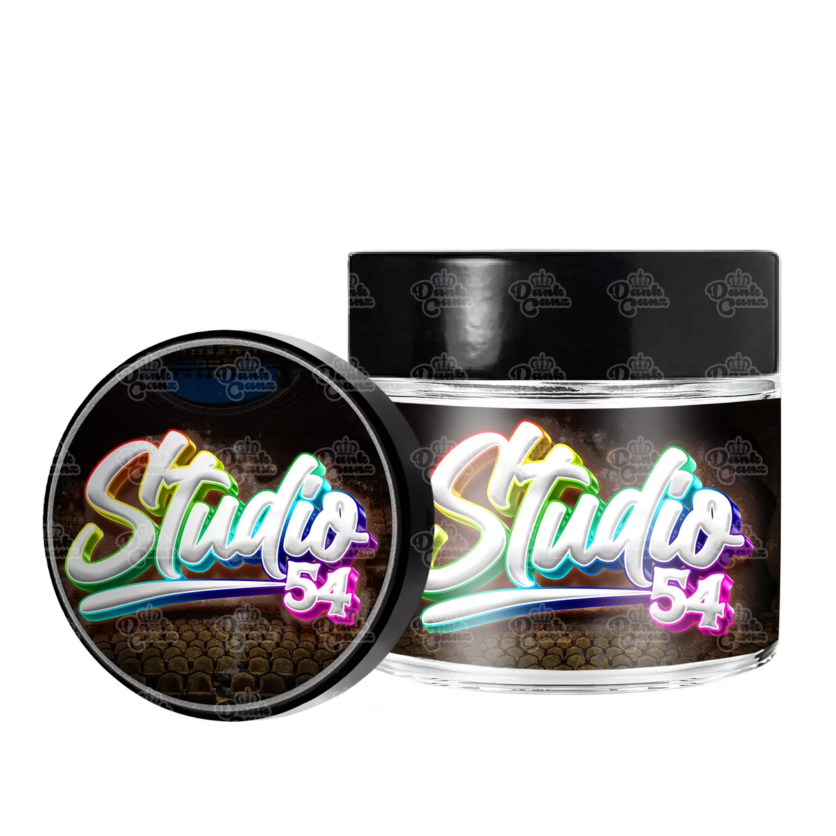 8 Ball Kush Childproof 3.5g Glass Jars