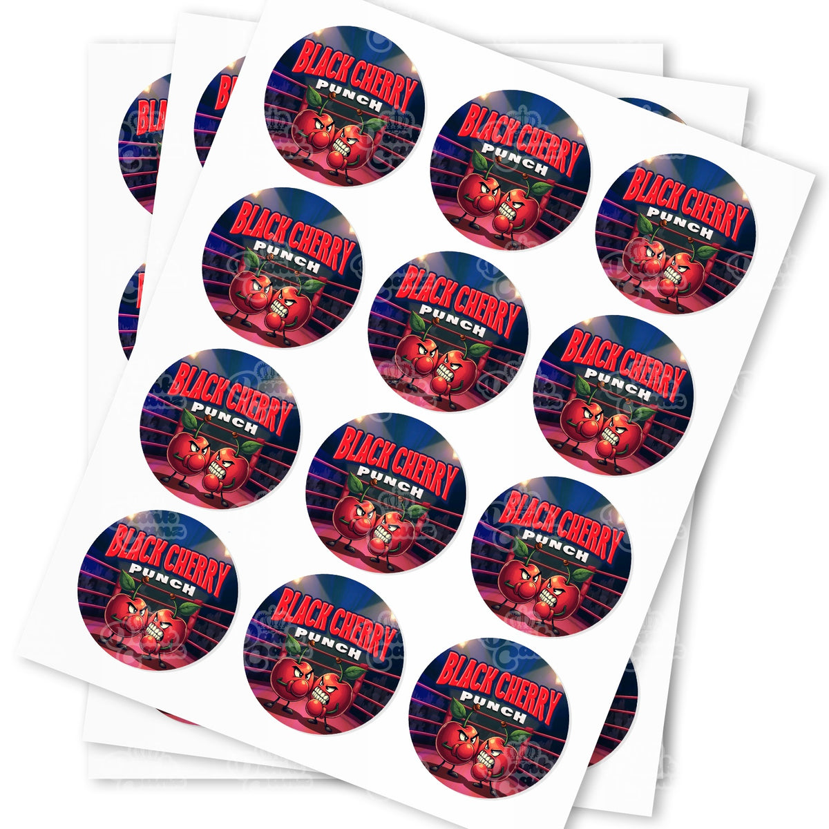 Black Cherry Punch Strain Stickers
