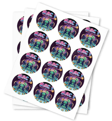 Mac 1 Strain Stickers