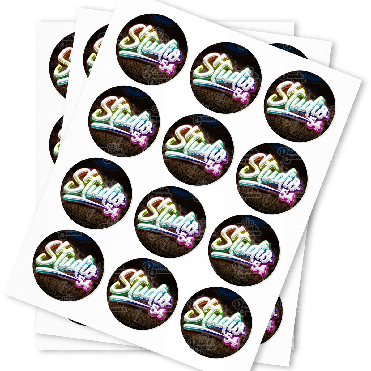 Studio 54 Strain Stickers | Premium Custom Stickers – DC Packaging