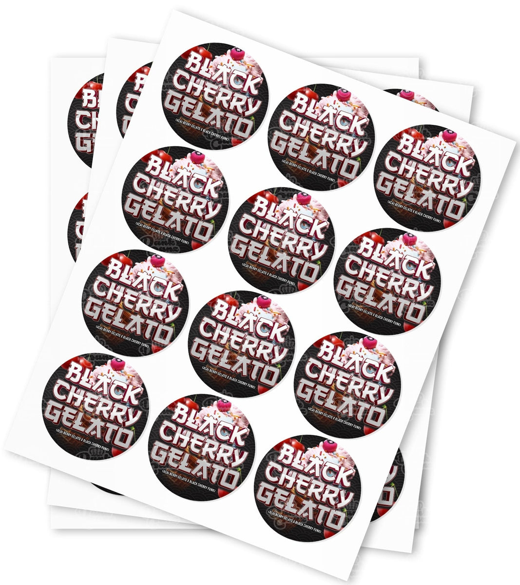 8 Ball Kush Stickers