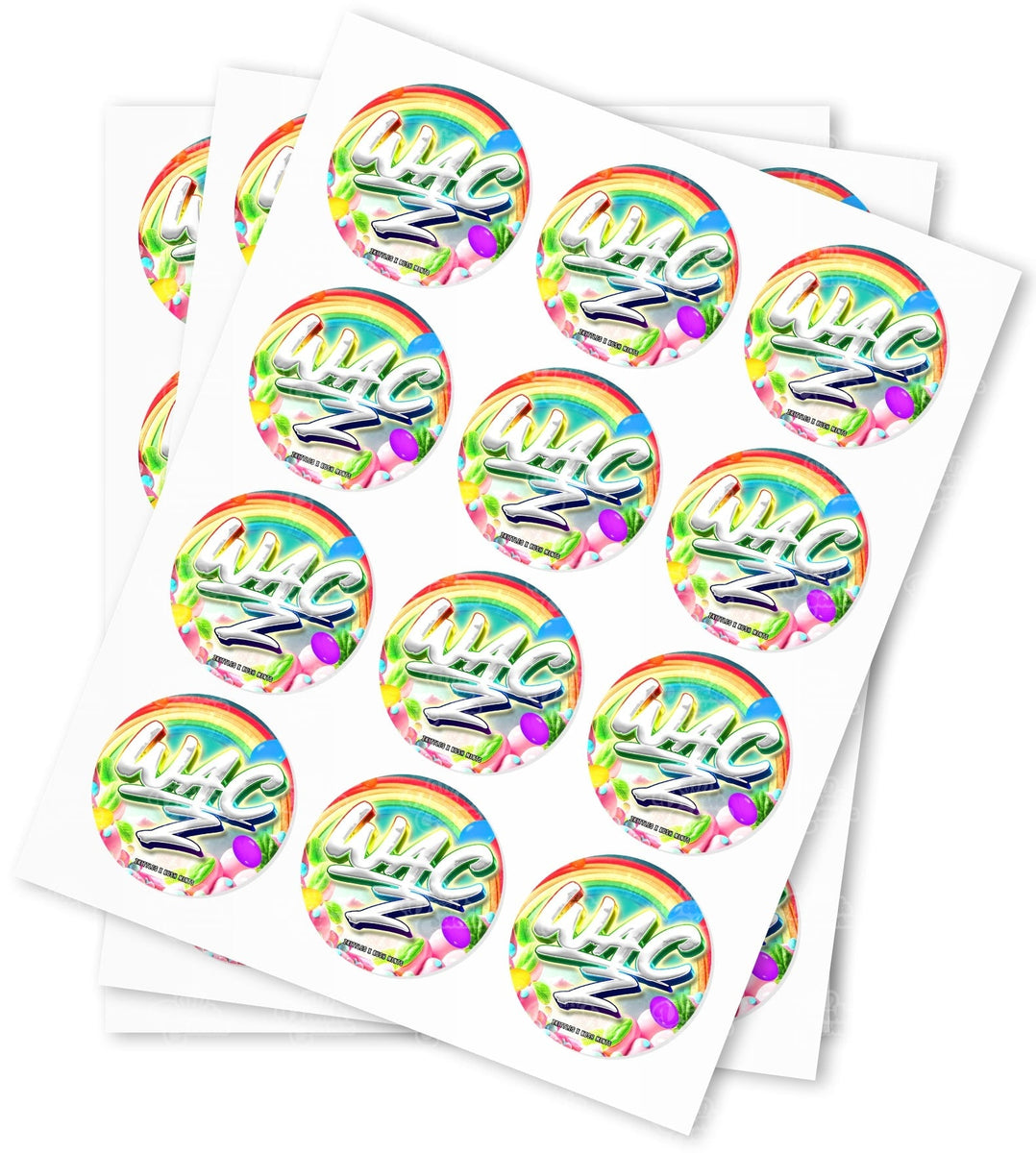 8 Ball Kush Stickers