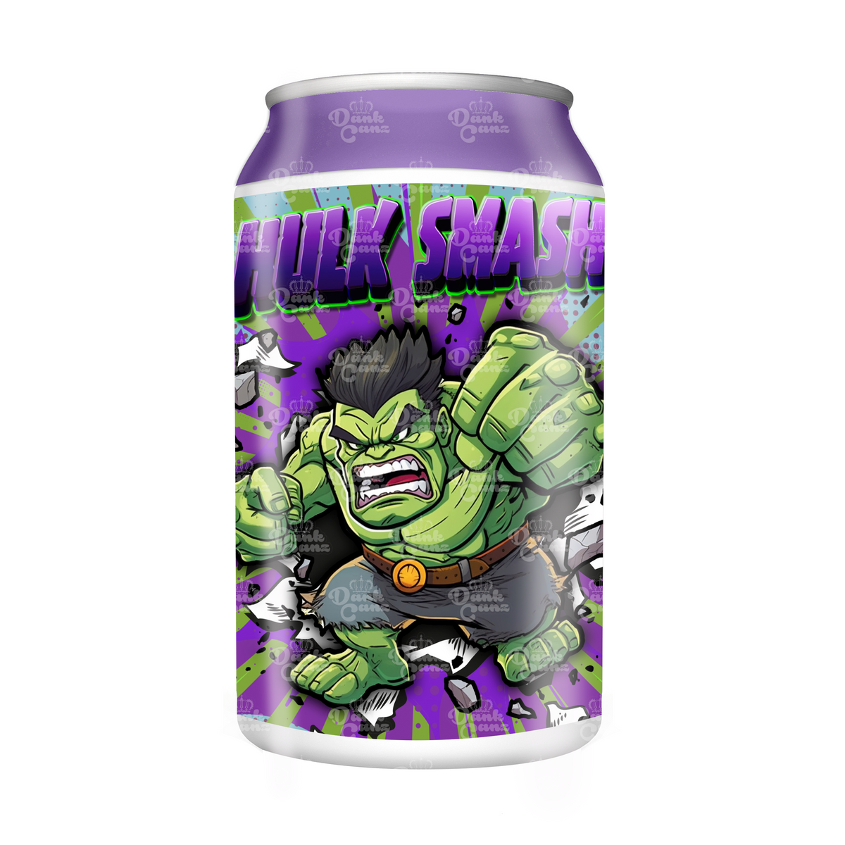 Hulk Smash 3.5g Cali Style Plastic Soda Cans | Cali Packaging – DC ...