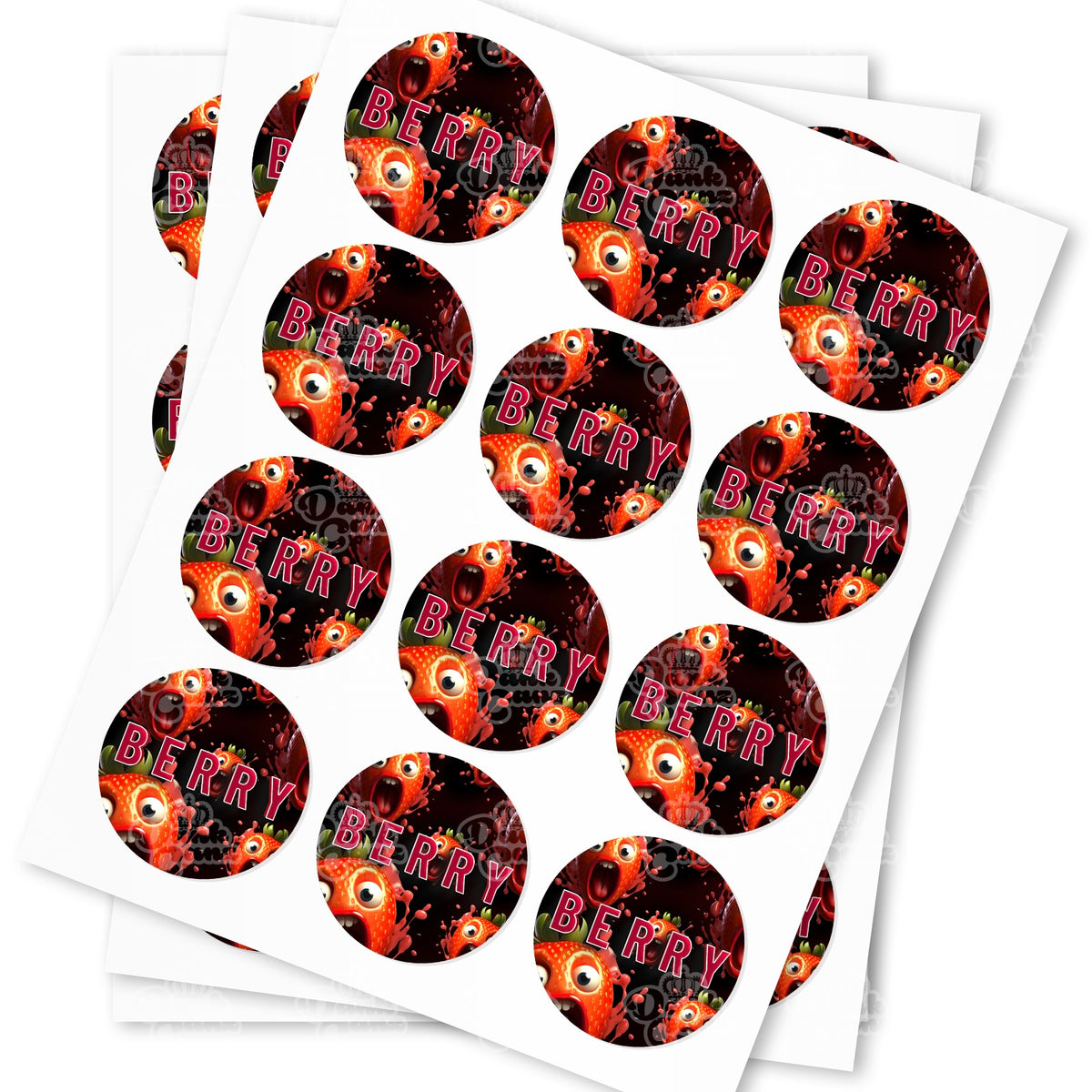 Berry Strain Strain Stickers | Strain Labels – DC Packaging