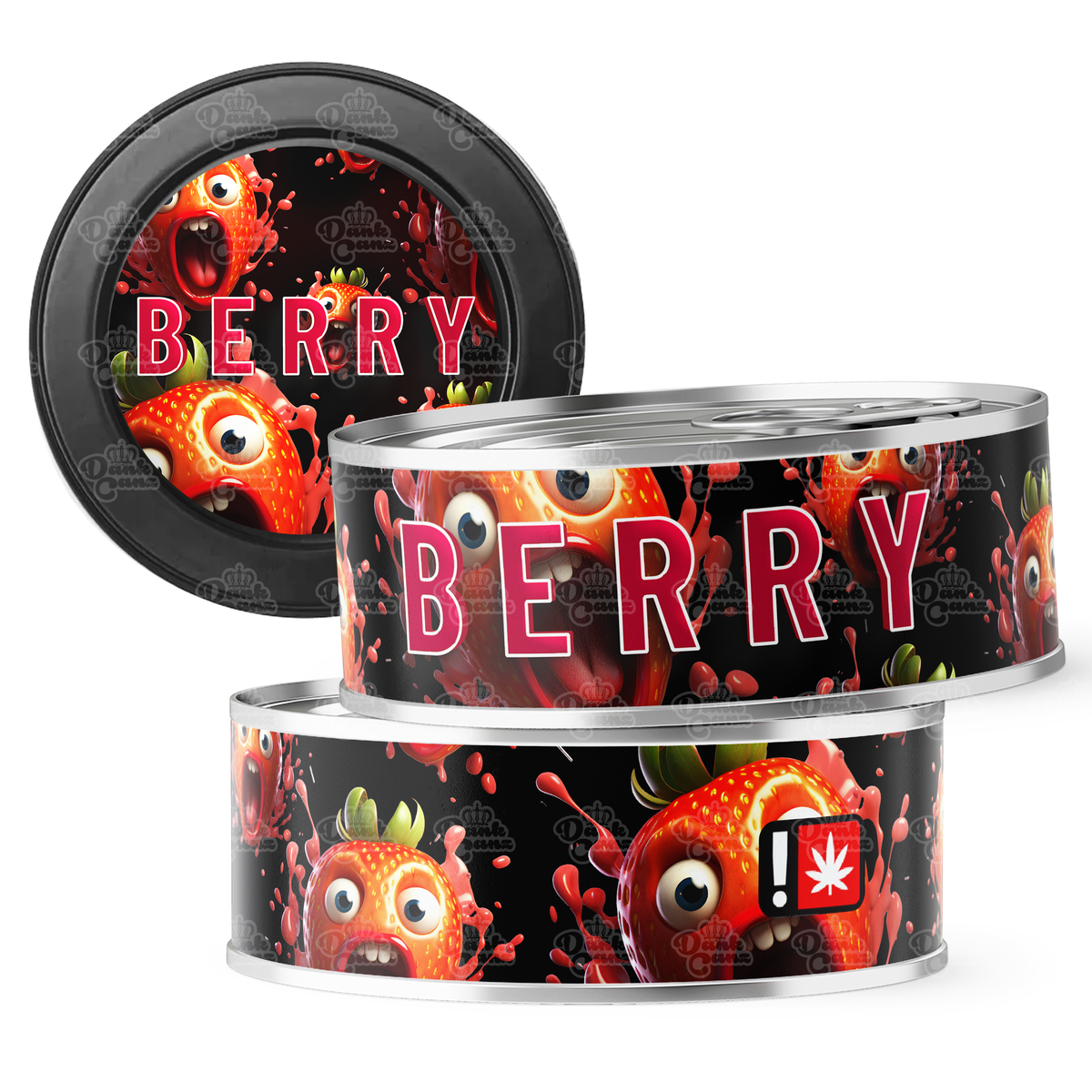 Berry 3.5g Self Seal Tins - Pressitins - Cali Tins – DC Packaging