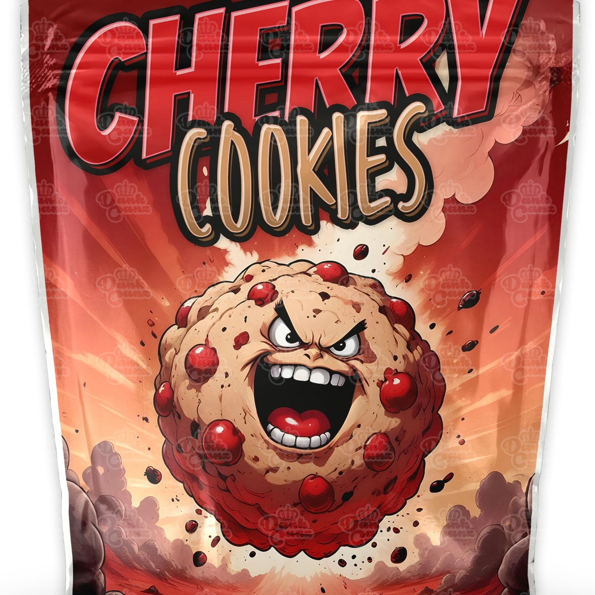 Cherry Cookies Mylar Bags | Cali Packs | Empty Packaging Size – DC ...