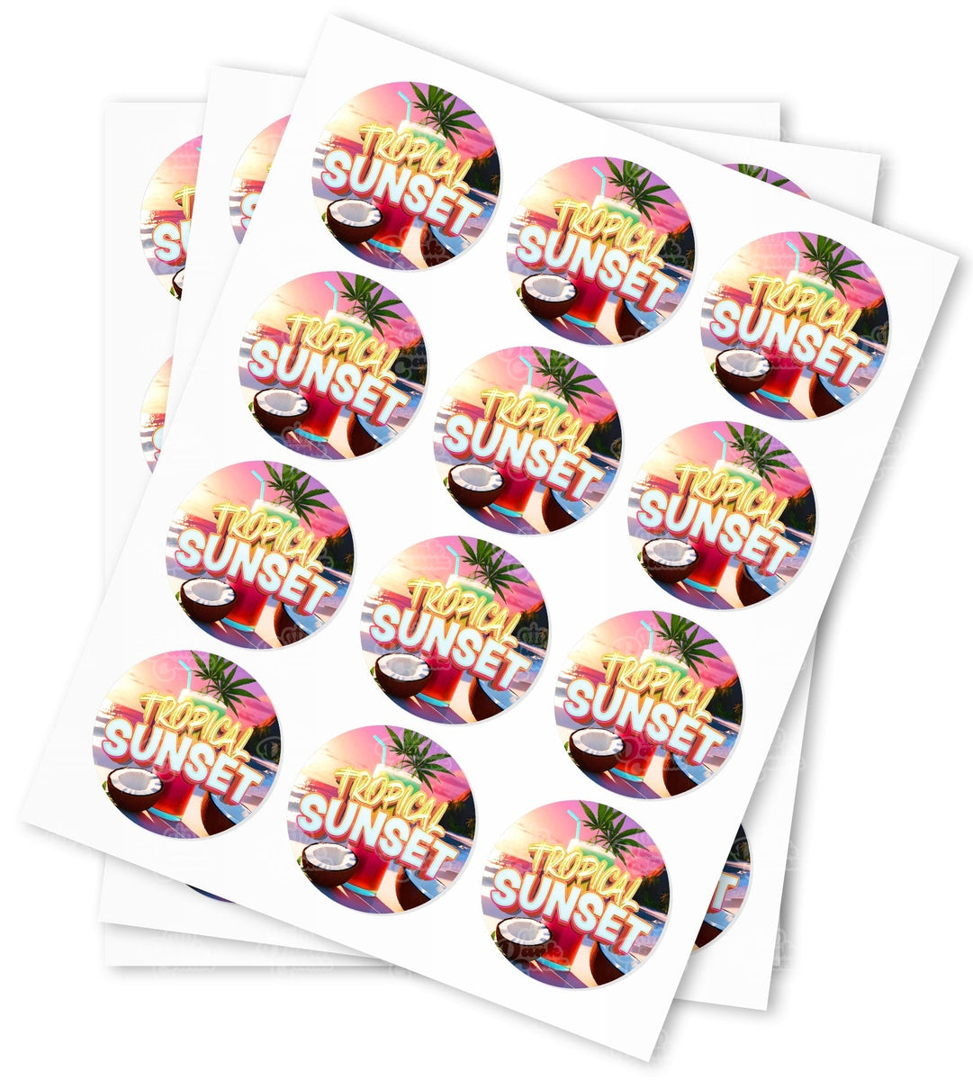 8 Ball Kush Stickers