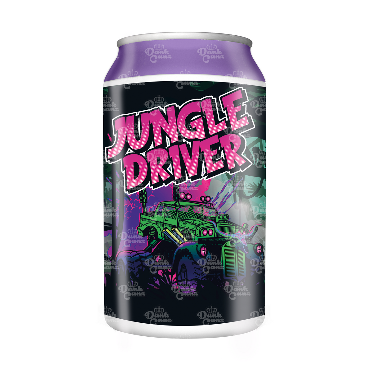 Jungle Driver 3.5g Cali Style Plastic Soda Cans | Cali Packaging – DC ...