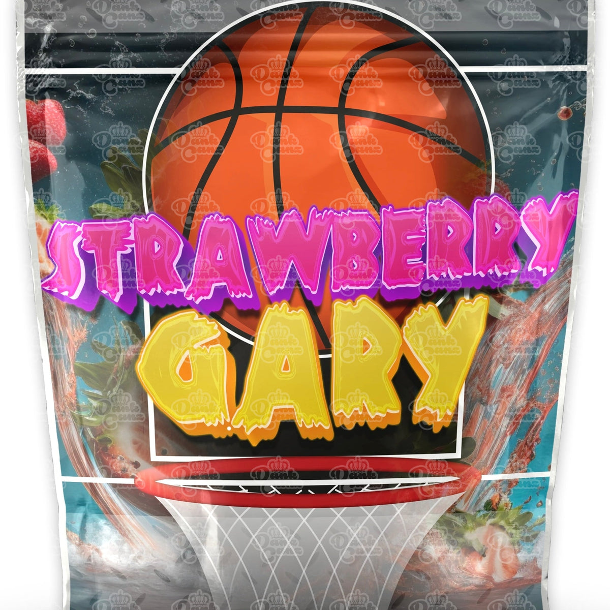 Strawberry Gary Mylar Bags | Cali Packs | Empty Packaging Size – DC ...