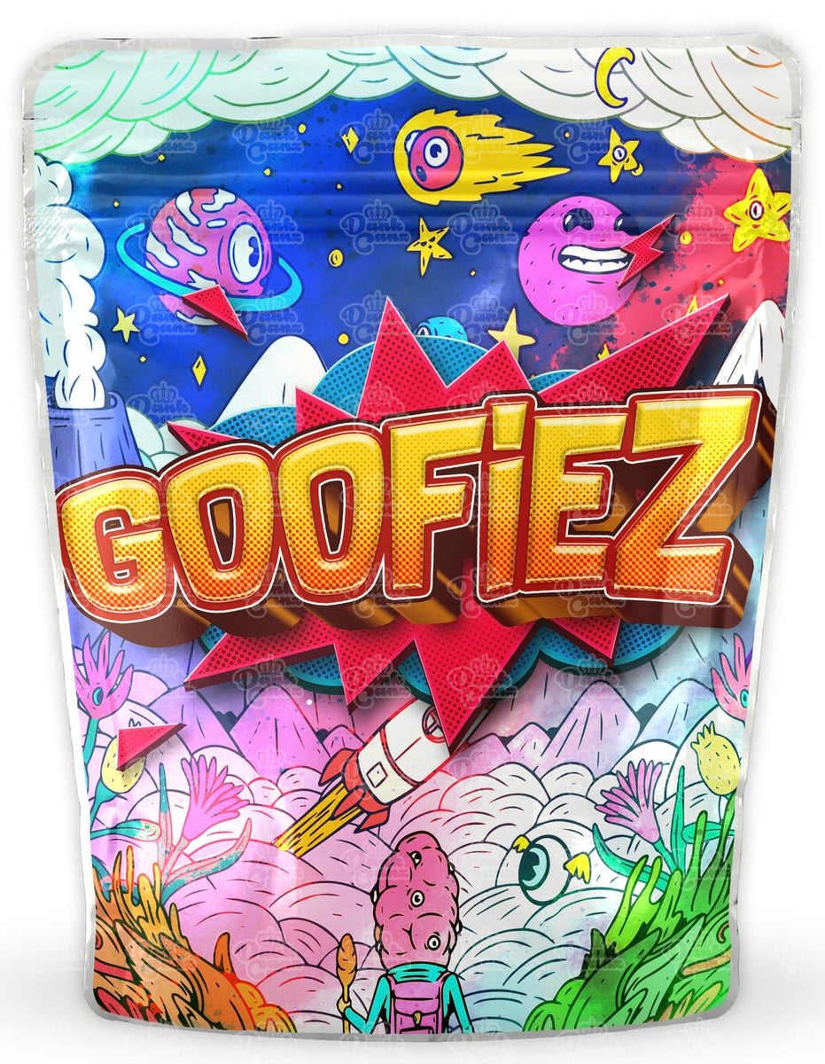 Goofiez Mylar Bags | Cali Packs | Empty Packaging Size