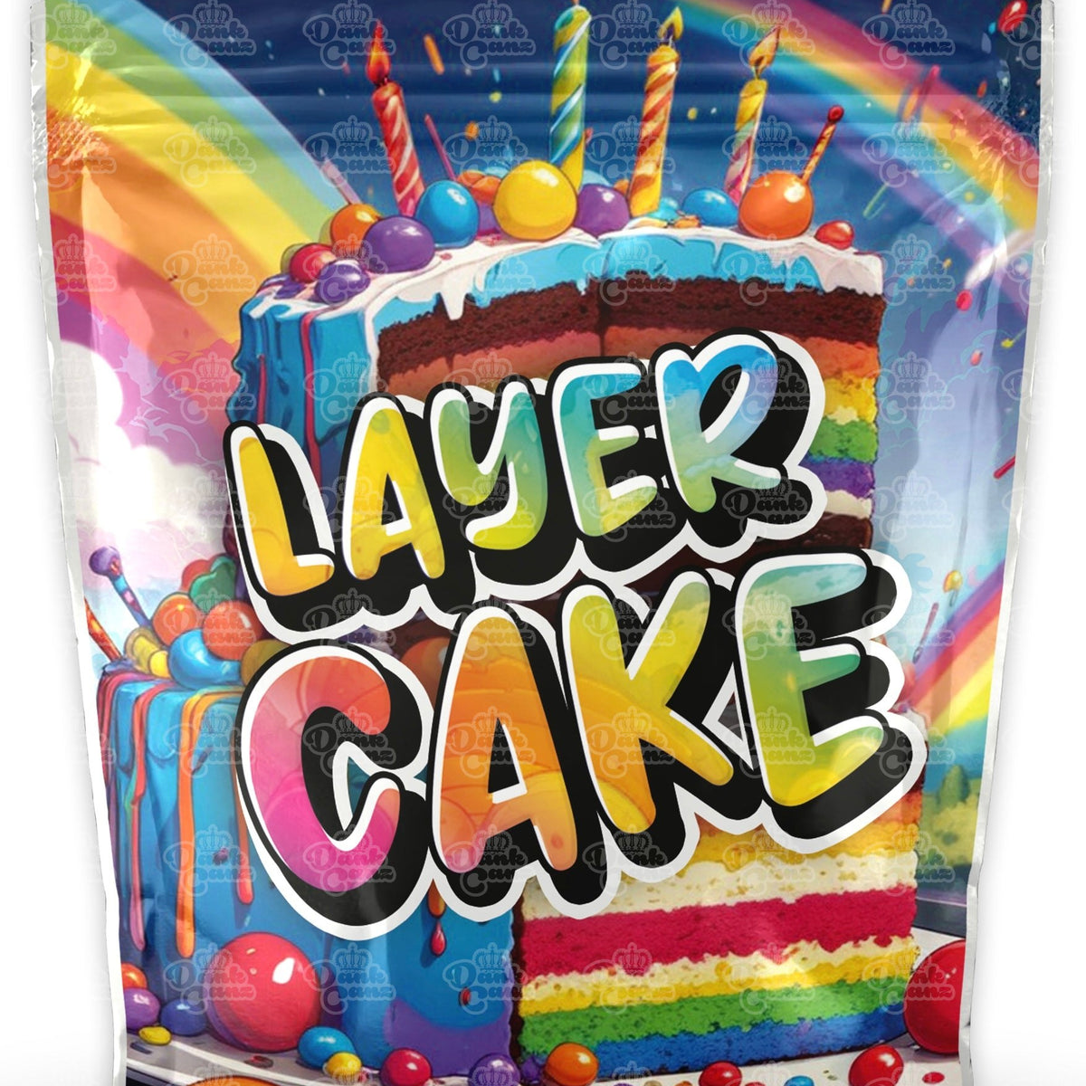 Layer Cake Mylar Bags | Cali Packs | Empty Packaging Size – DC Packaging