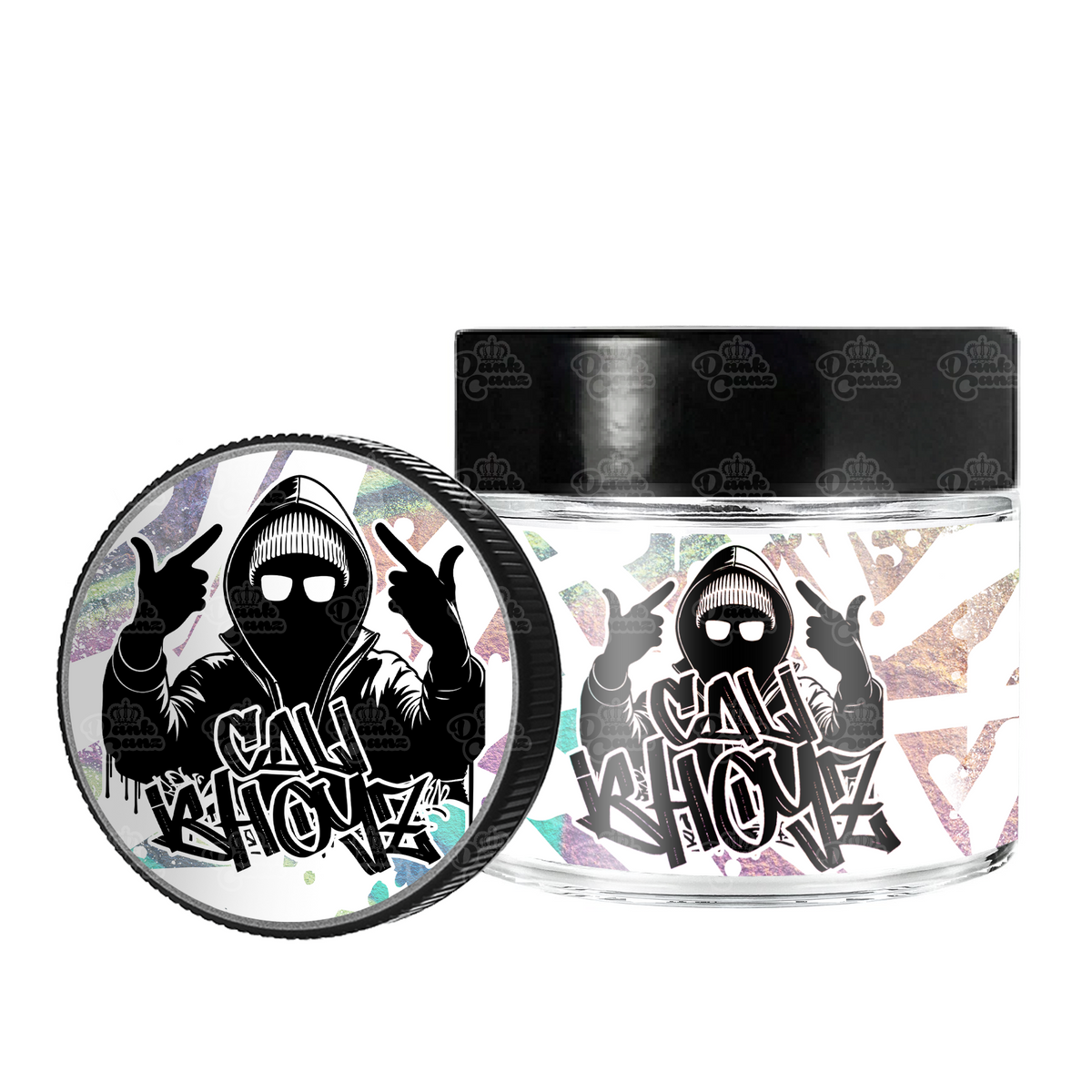 Cali Bhoyz 3.5g Glass Jars | 60ml Jars | Novelty Jars – DC Packaging