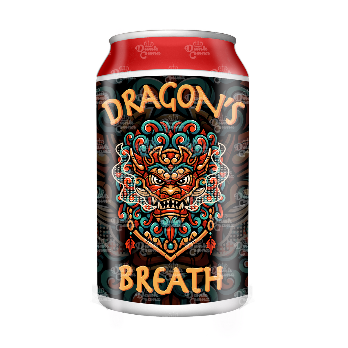 Dragons Breath 3.5g Cali Style Plastic Soda Cans | Cali Packaging