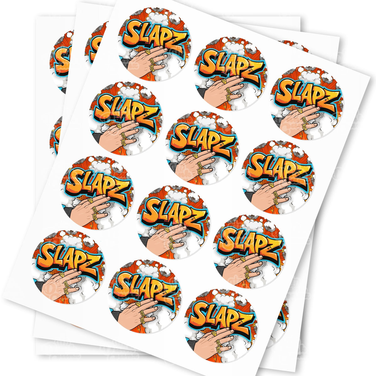 Slapz Strain Stickers | Strain Labels – DC Packaging