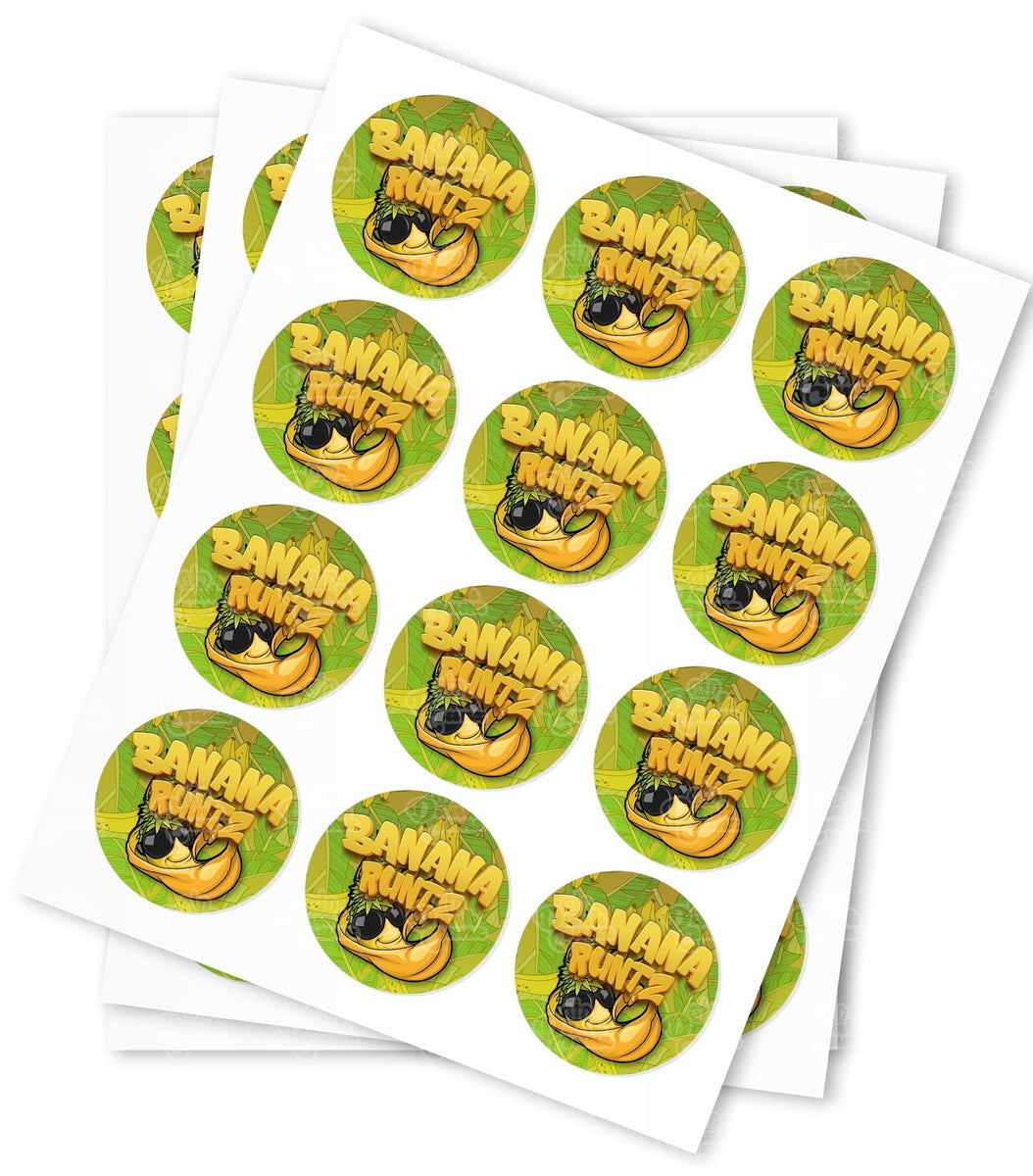 8 Ball Kush Stickers