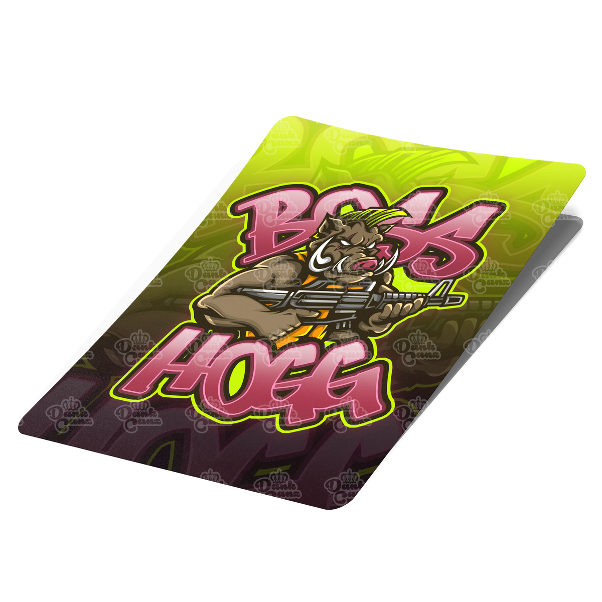 Boss Hogg Mylar Bag Labels | Cali Labels | Strain Labels – DC Packaging