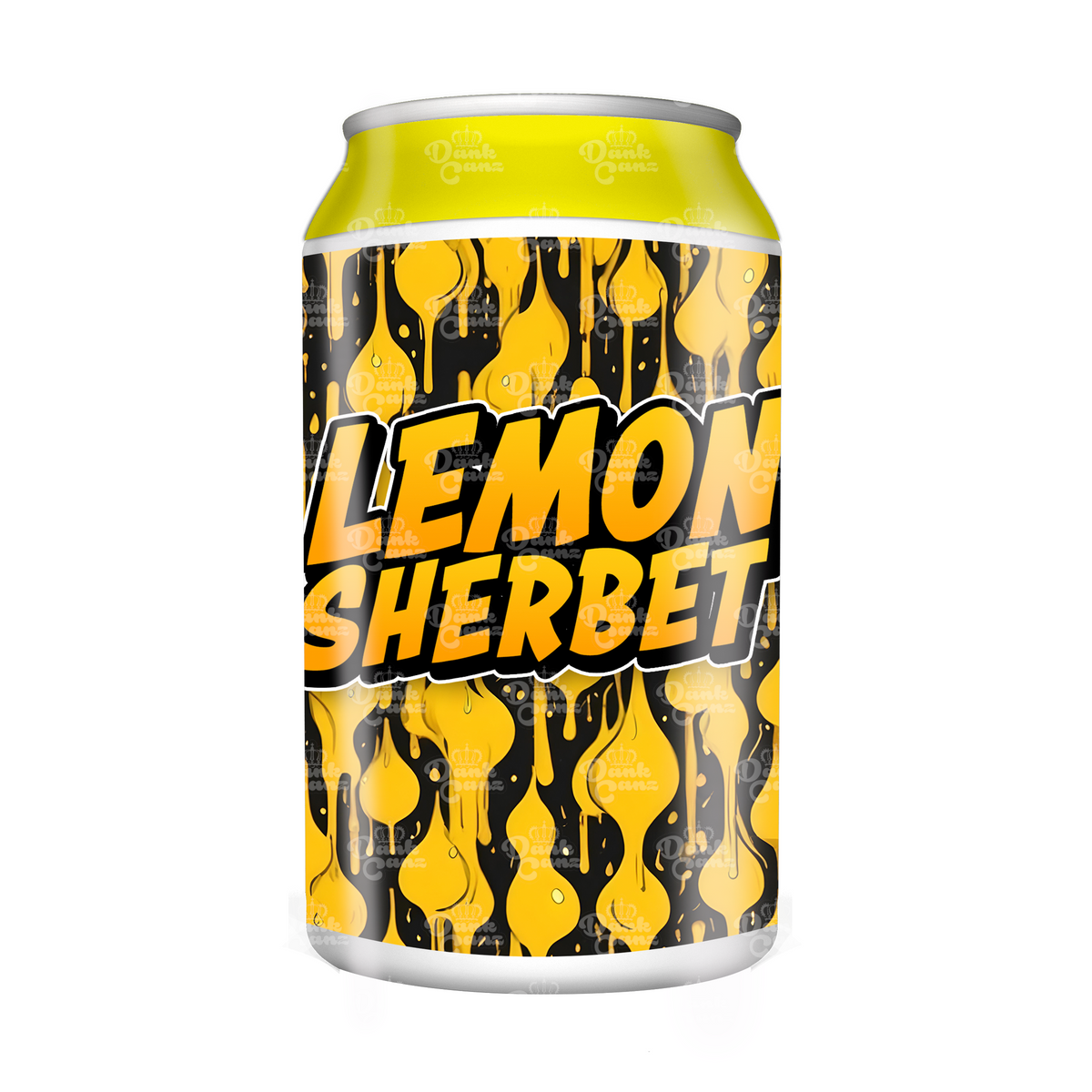 Lemon Sherbet 3.5g Cali Style Plastic Soda Cans | Cali Packaging – DC ...