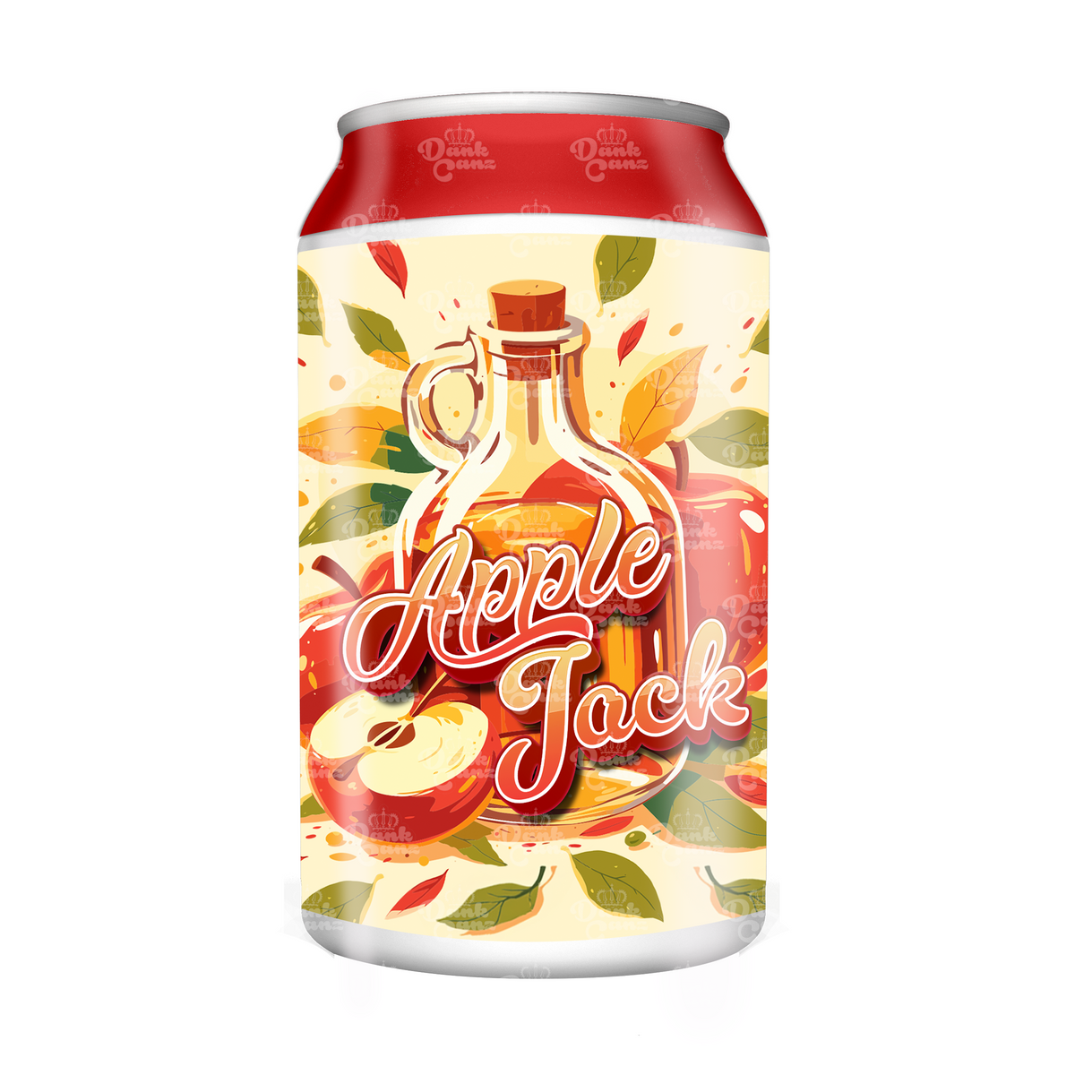 Apple Jack 3.5g Cali Style Plastic Soda Cans | Cali Packaging