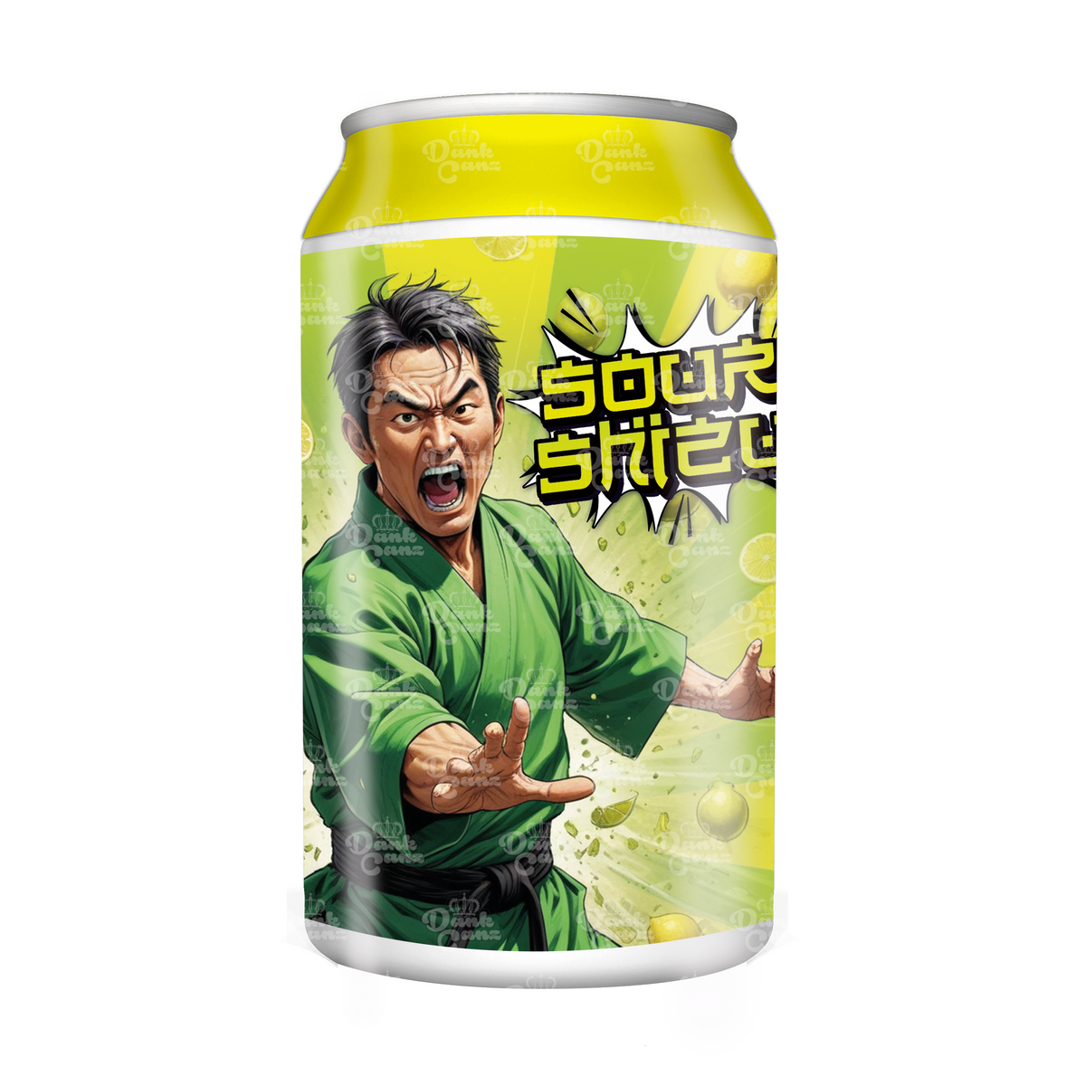 Sour Shizu 3.5g Cali Style Plastic Soda Cans | Cali Packaging
