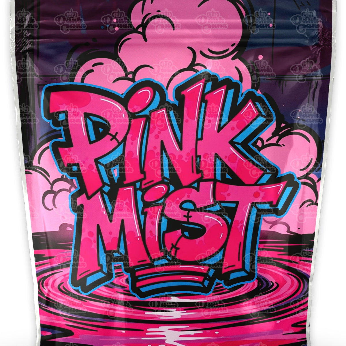 Pink Mist Mylar Bags | cali packz | Empty Packaging Size