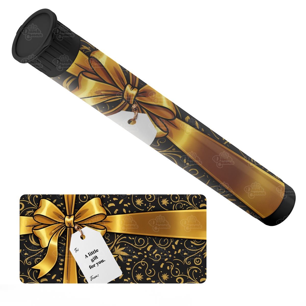 Gift Pre Roll Tubes | Empty Doob Tubes | 115mm