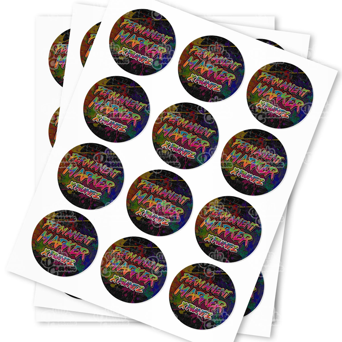 Permanent Marker x Runtz Strain Stickers | Strain Labels – DC Packaging