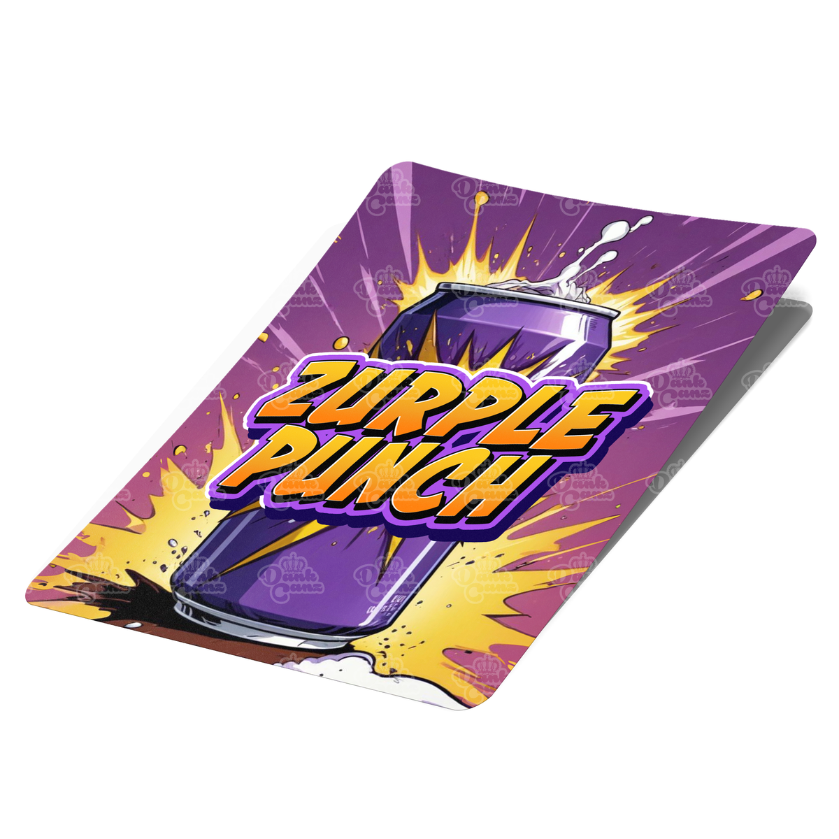 Zurple Punch Mylar Bag Labels | Cali Labels | Strain Labels – DC Packaging