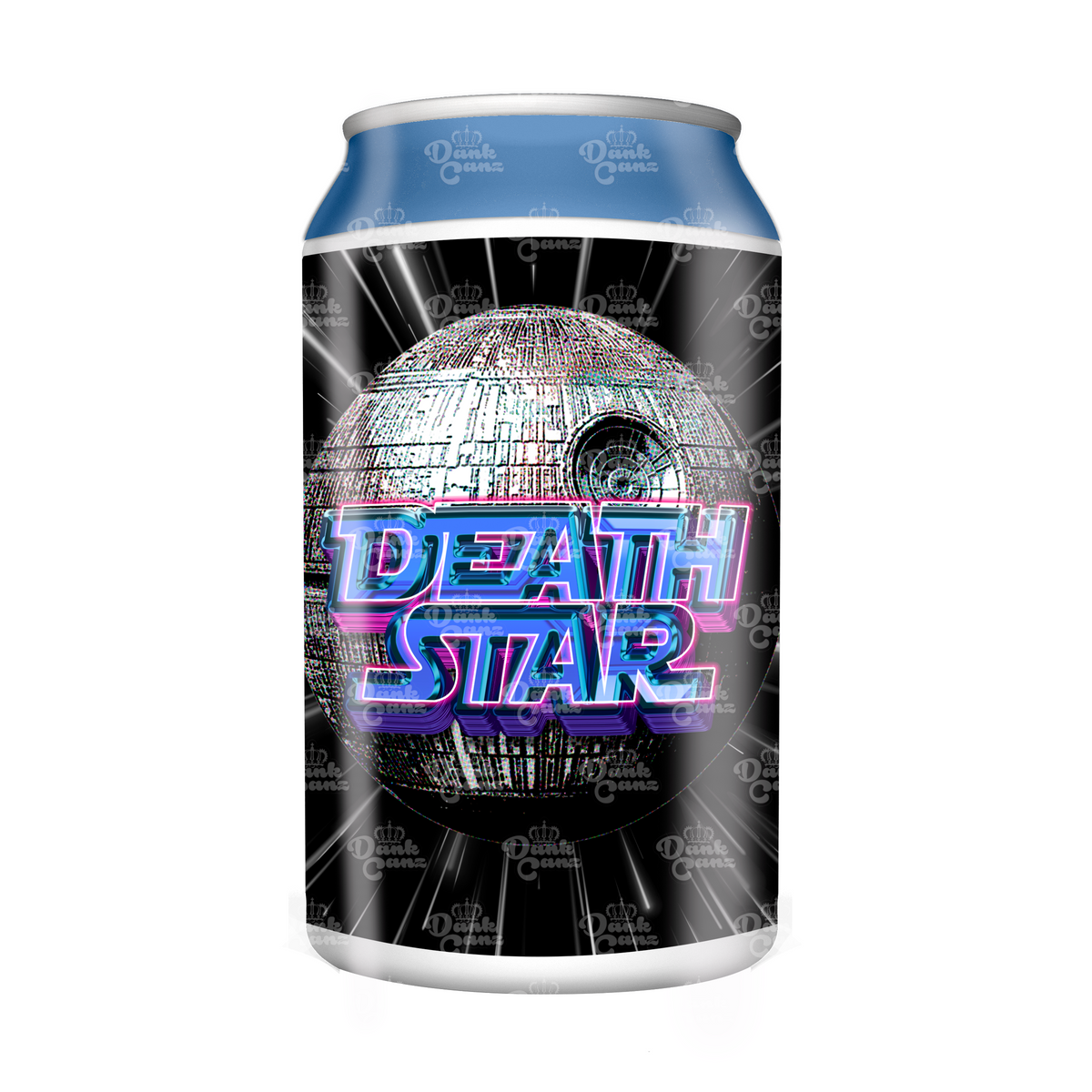 Death Star 3.5g Cali Style Plastic Soda Cans | Cali Packaging
