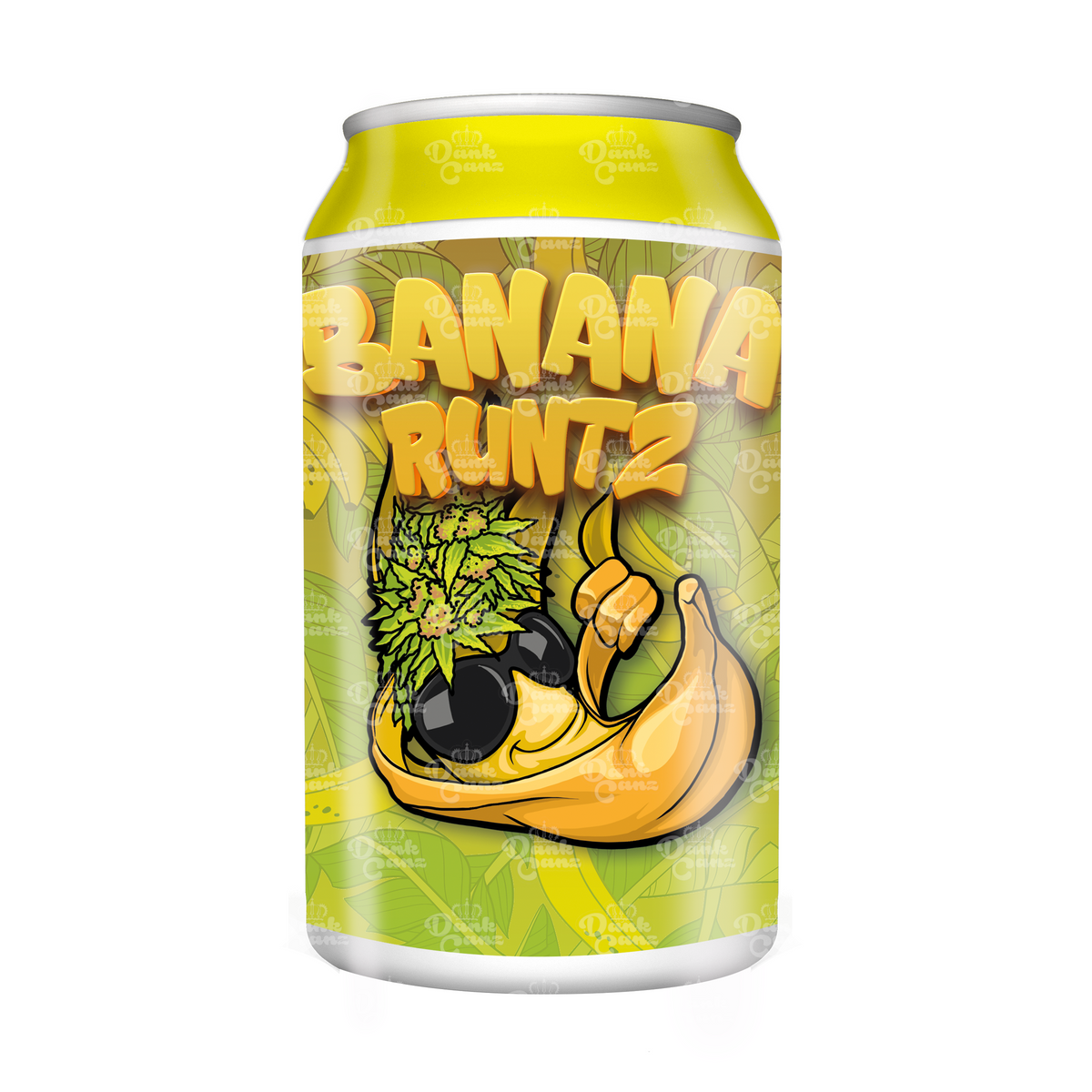 Banana Runtz 3.5g Cali Style Plastic Soda Cans | Cali Packaging – DC ...