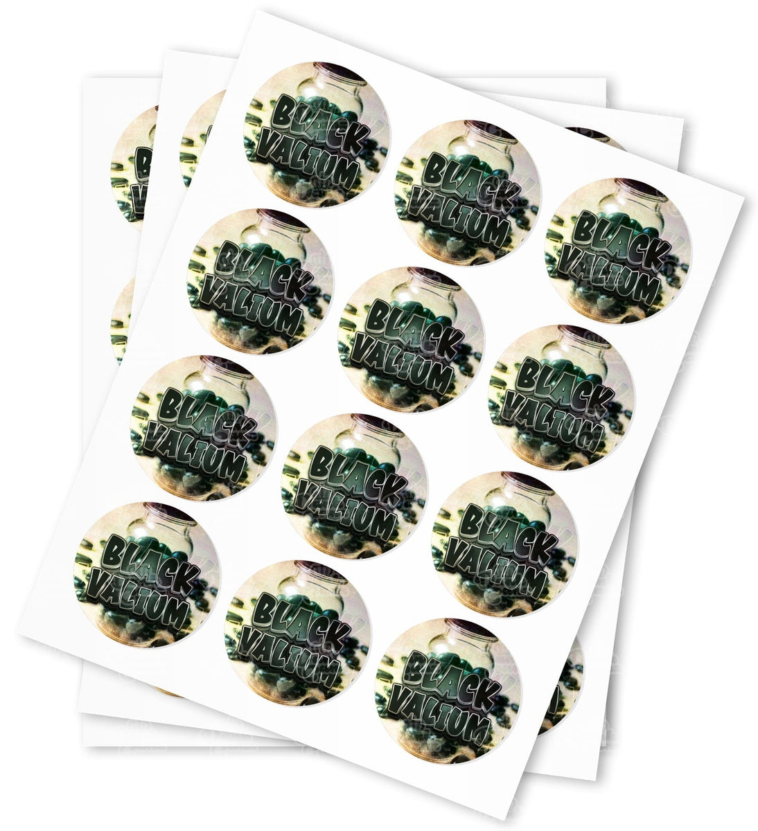 8 Ball Kush Stickers