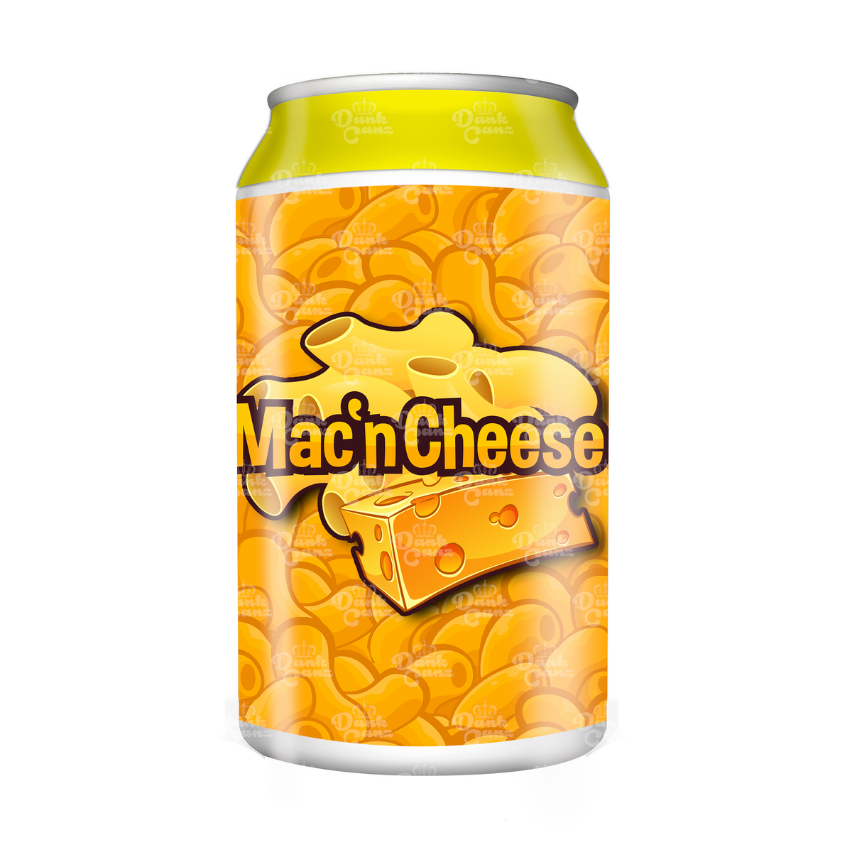 Mac N Cheese 3.5g Cali Style Plastic Soda Cans | Cali Packaging – DC ...