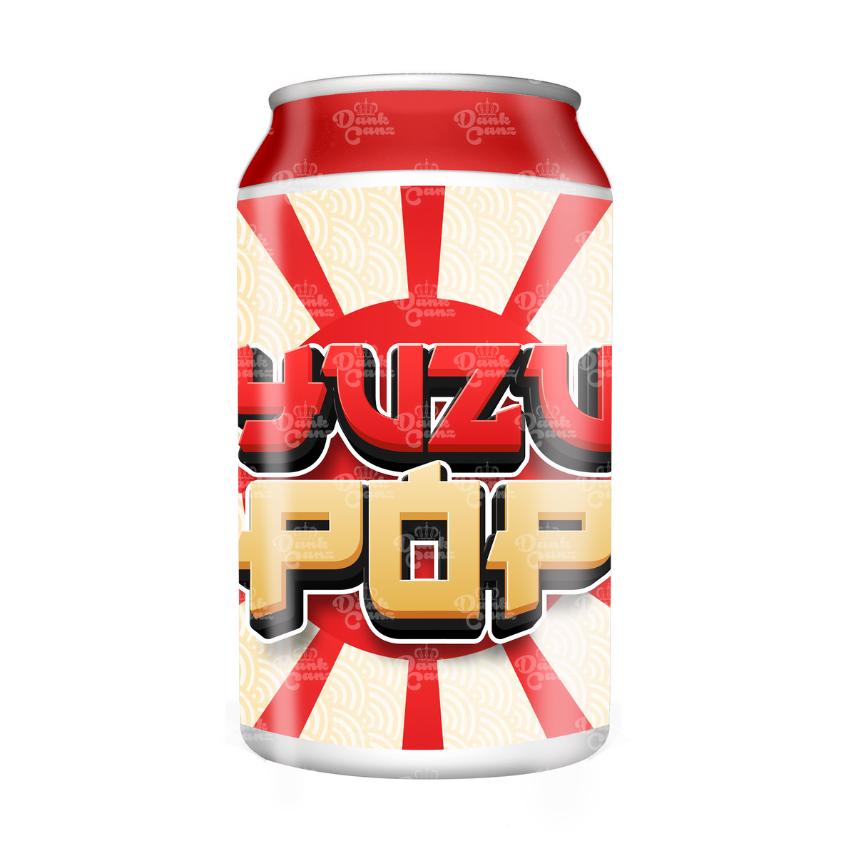 Yuzu Pop 3.5g Cali Style Plastic Soda Cans | Cali Packaging – DC Packaging