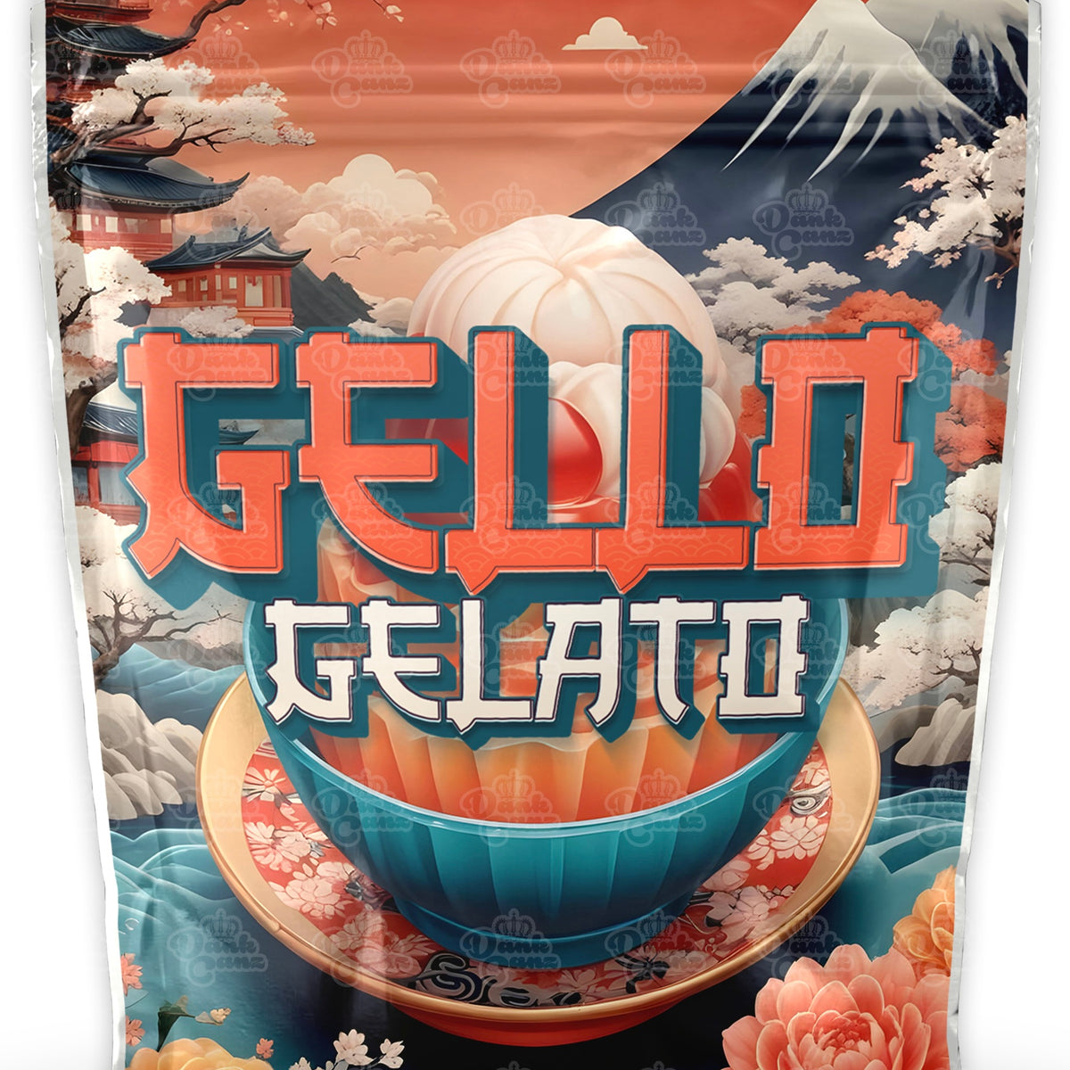 Gello Gelato Mylar Bags | Cali Packs | Empty Packaging Size – DC Packaging
